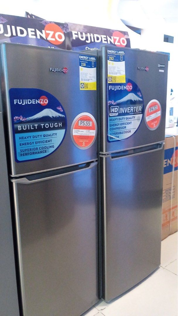 FUJIDENZO HD INVERTER REFRIGERATOR, TV & Home Appliances, Kitchen Appliances, Refrigerators and ...