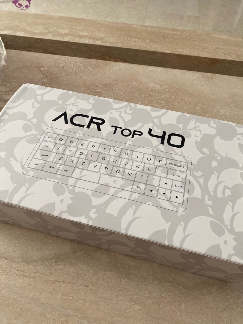 Fully built 40% AKKO ACR TOP 40 custom mechanical keyboard, Computers & Tech, Parts ...