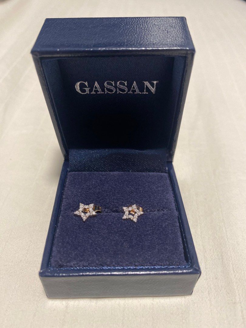 Gassan star shaped earrings luxury, Women's Fashion, Jewelry ...