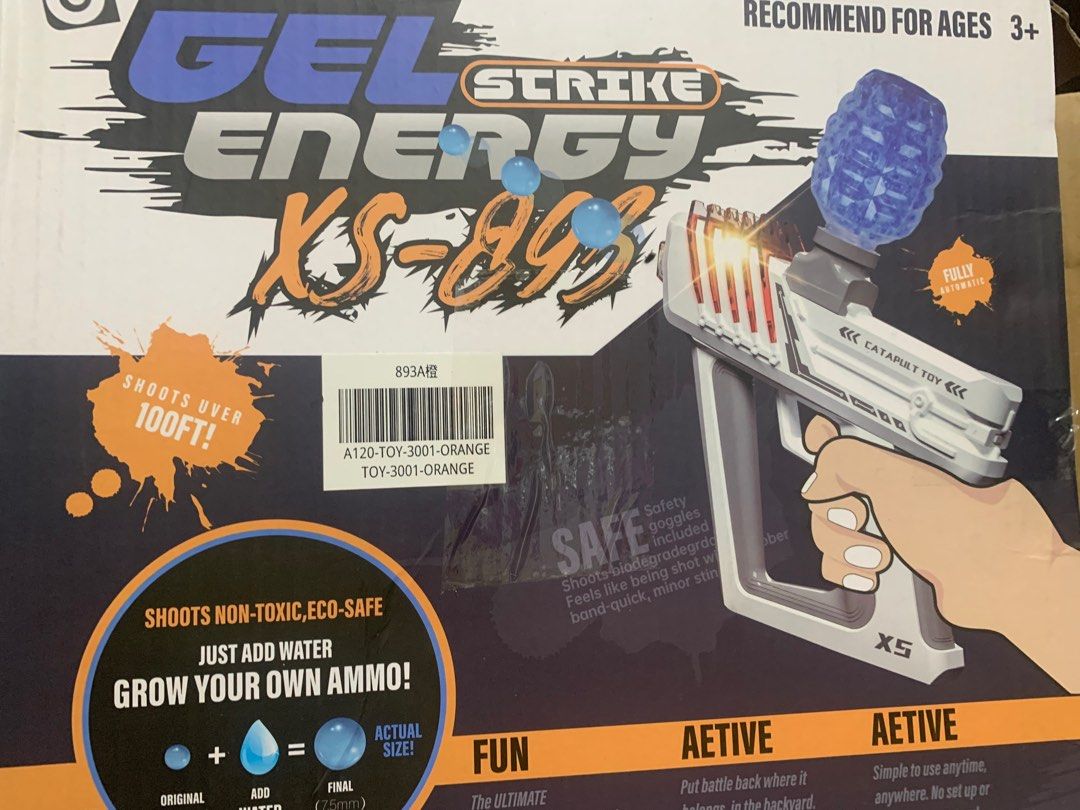 Gel Bullet Gun X5, Hobbies & Toys, Toys & Games on Carousell