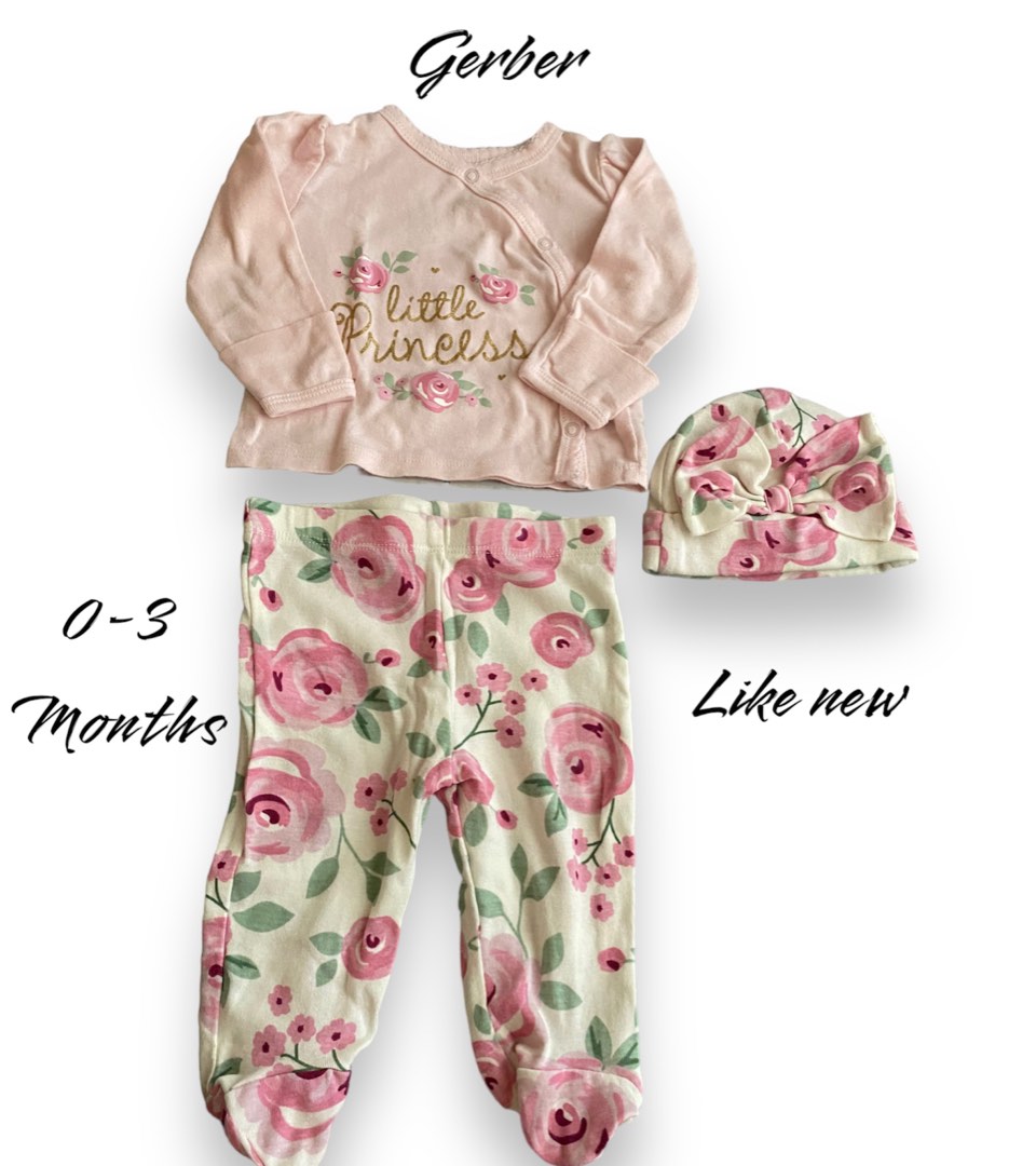 Gerber Set, Babies & Kids, Babies & Kids Fashion on Carousell