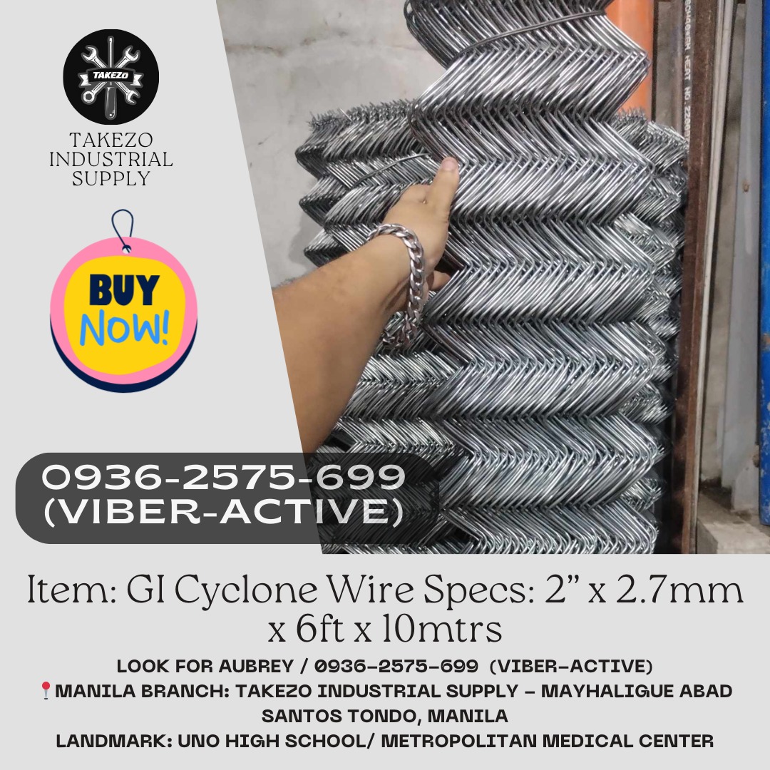 GI CYCLONE WIRE (AVAILABLE IN DIFFERENT SIZES), Commercial & Industrial ...