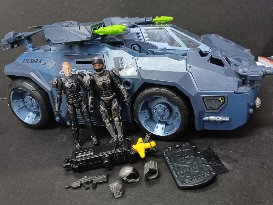 G.I. Joe: The Rise of Cobra: R.H.I.N.O. Vehicle with Duke & Ripcord ...