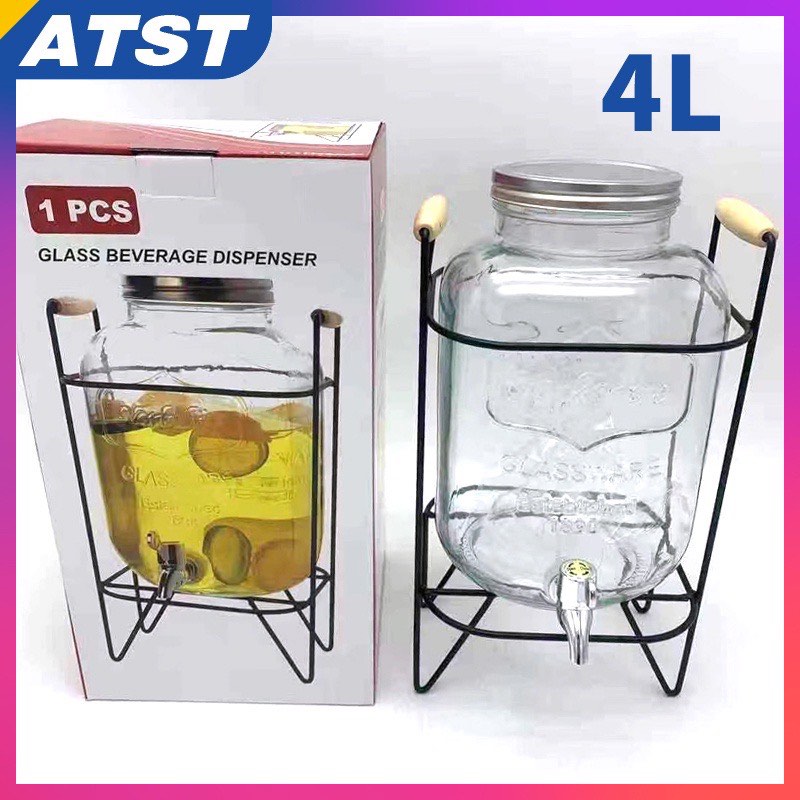Glass Jar Dispenser, Furniture & Home Living, Kitchenware & Tableware ...