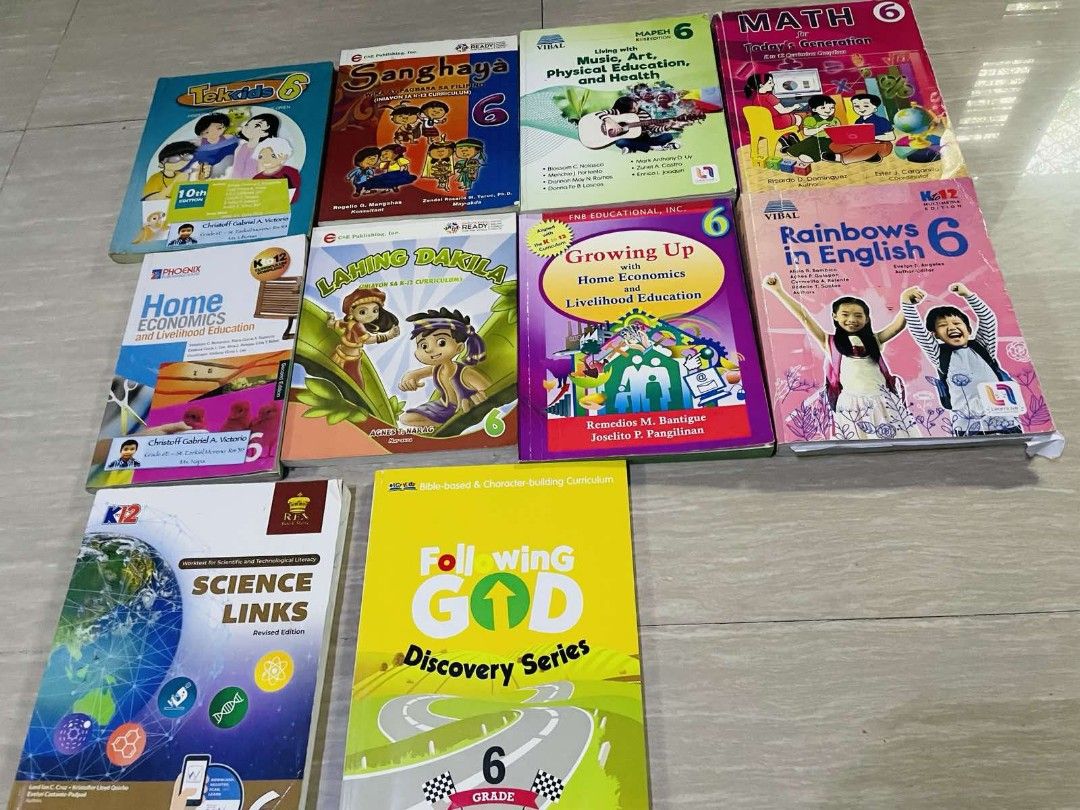 !~GRADE 6 books, Hobbies & Toys, Books & Magazines, Textbooks on Carousell