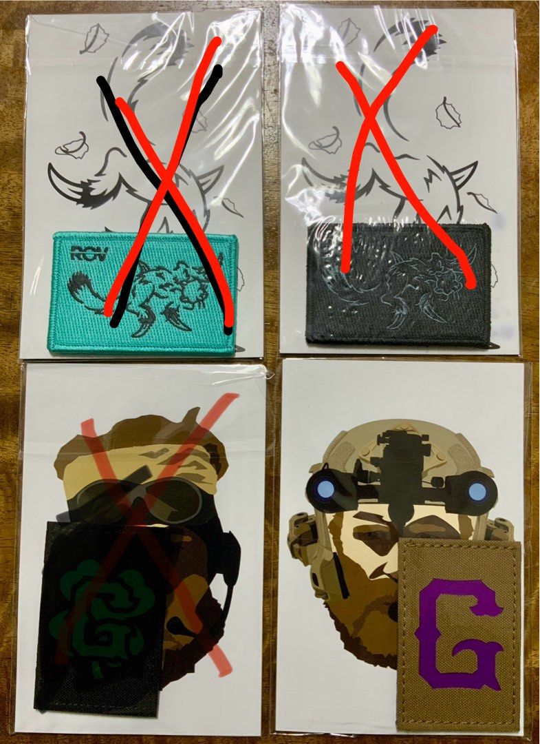 GWA NextGenWarfighter Patches, Men's Fashion, Bags, Backpacks on Carousell