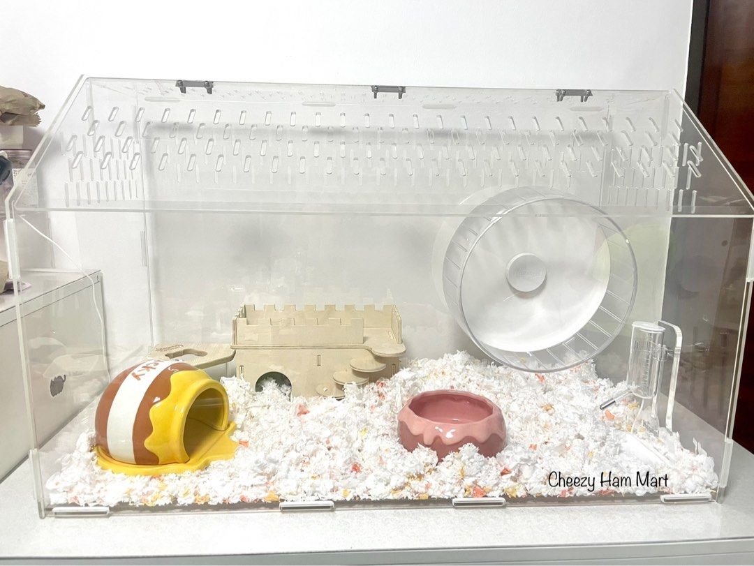 Hamster acrylic cage, Pet Supplies, Homes & Other Pet Accessories on ...