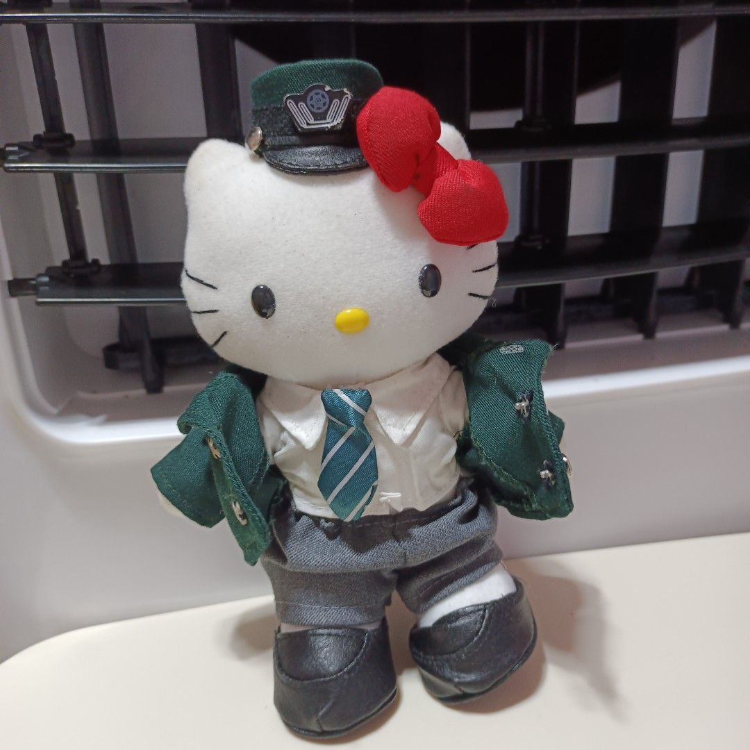 Hello kitty train officer, Hobbies & Toys, Toys & Games on Carousell