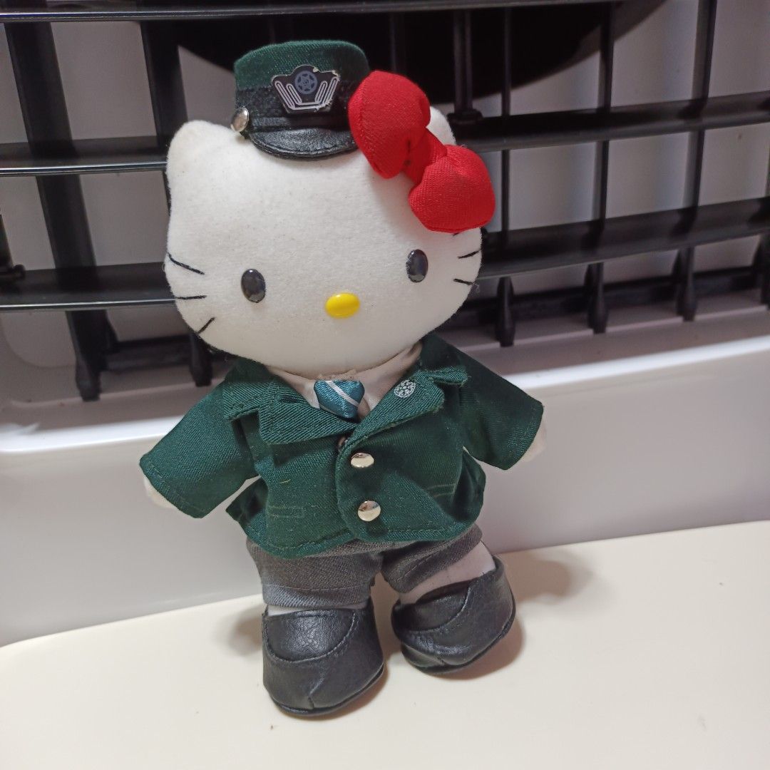 Hello kitty train officer, Hobbies & Toys, Toys & Games on Carousell