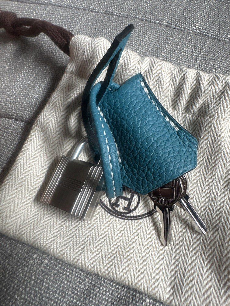 Hermes Clochette Leather Bag Charm, Women's Fashion, Bags & Wallets ...