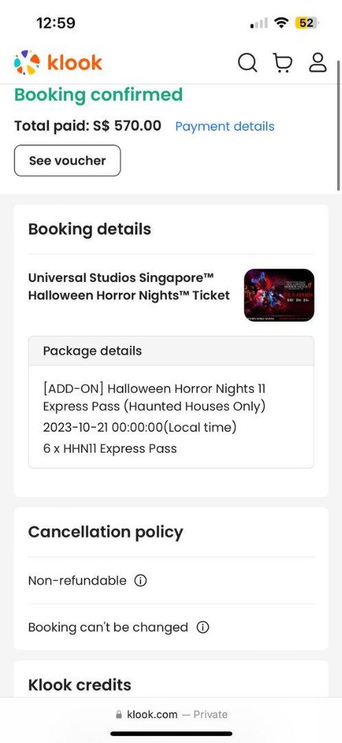 HHN Express pass (without admission), Tickets & Vouchers, Local ...