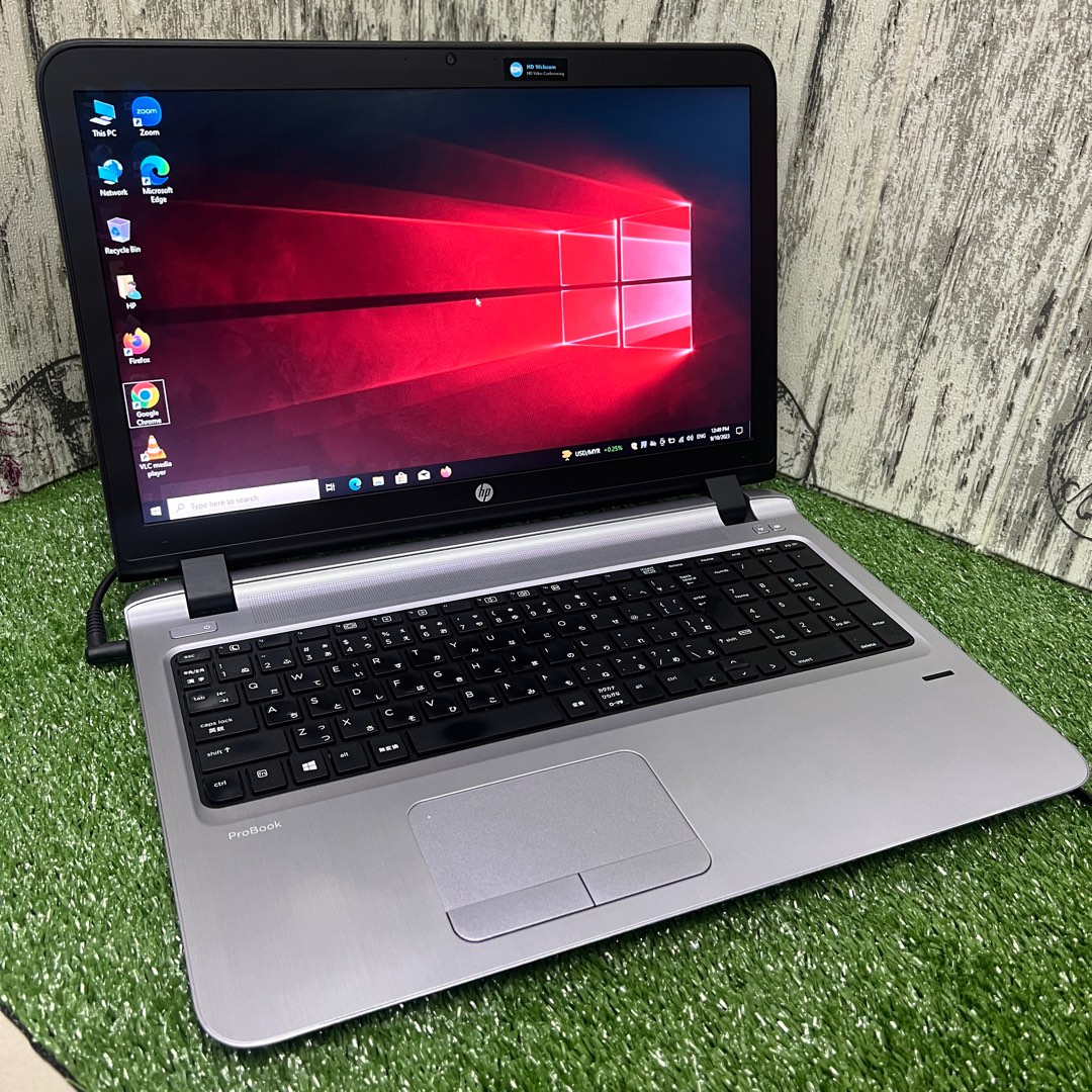 HP ProBook 455 G3 15.6" Intel Celeron (R) CPU 3855U 1.60GHz 4GB, Ram ...