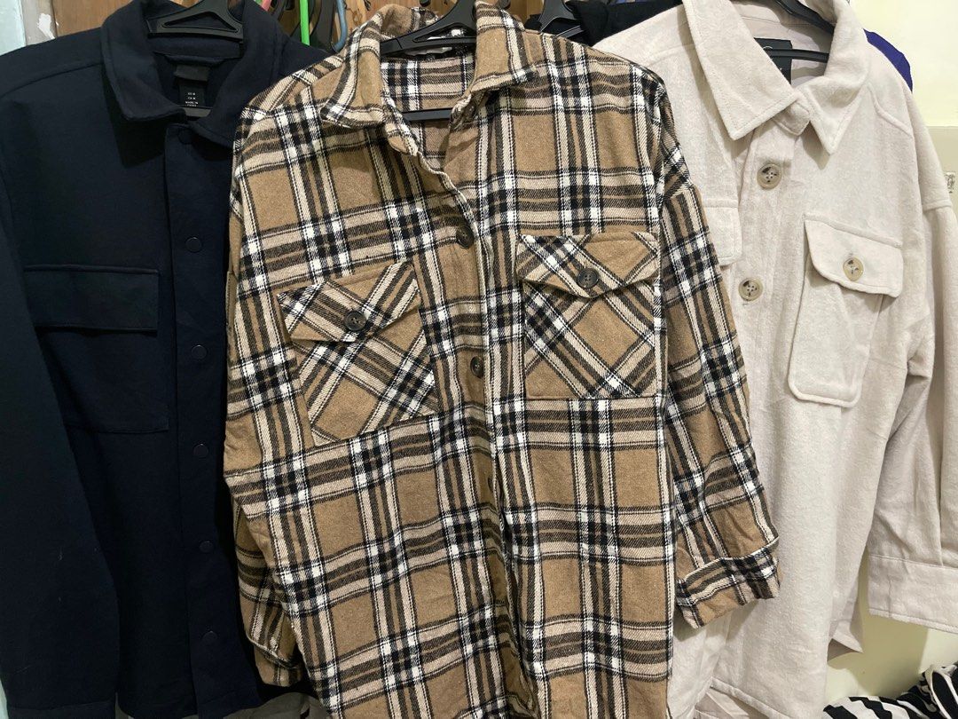 HQ FLANNEL JACKET, Women's Fashion, Coats, Jackets and Outerwear on ...