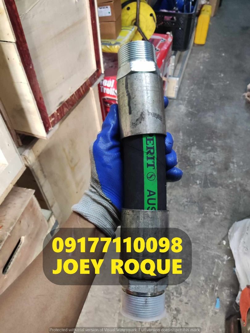 hudraulic hose w male npt thread both ends, Commercial & Industrial, Construction Tools ...