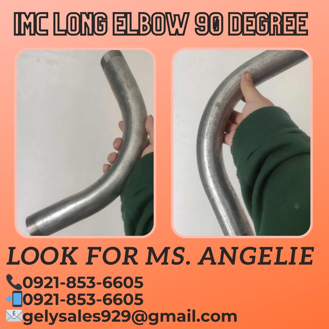 IMC LONG ELBOW 90 DEGREE, Commercial & Industrial, Construction Tools ...