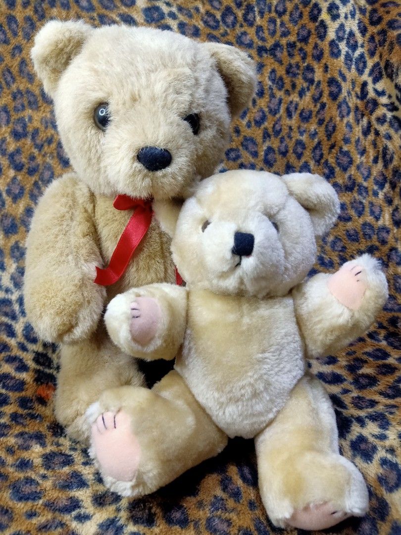 IMPORTED ARTICULATED MOTHER AND CHILD TEDDY BEAR BUNDLE SET, Hobbies ...