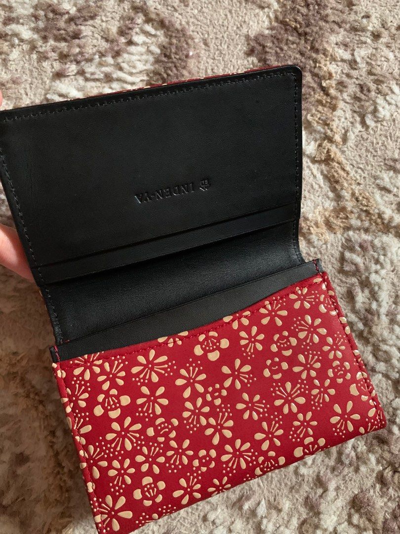 Inden-ya Deer Skin Lacquered Card Wallet, Women's Fashion, Bags ...