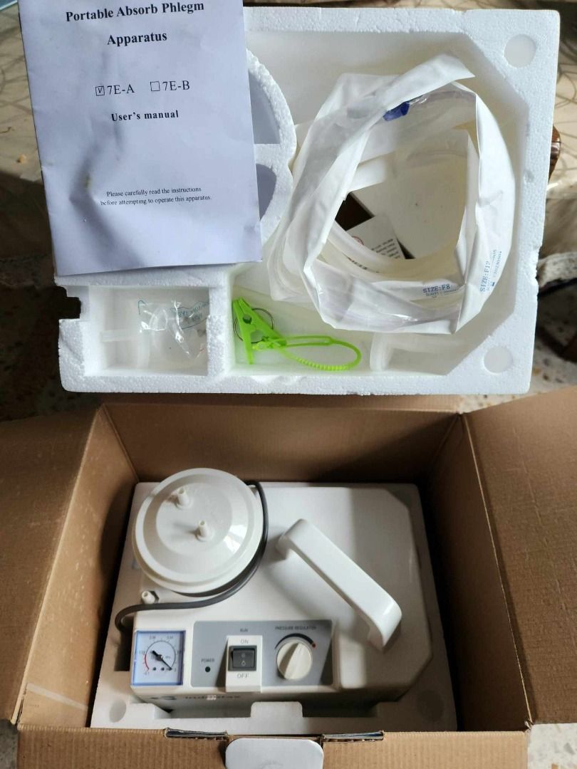 Indoplas Vacu-Care Suction Machine Model MS-801 for sale, Health & Nutrition, Medical Supplies ...