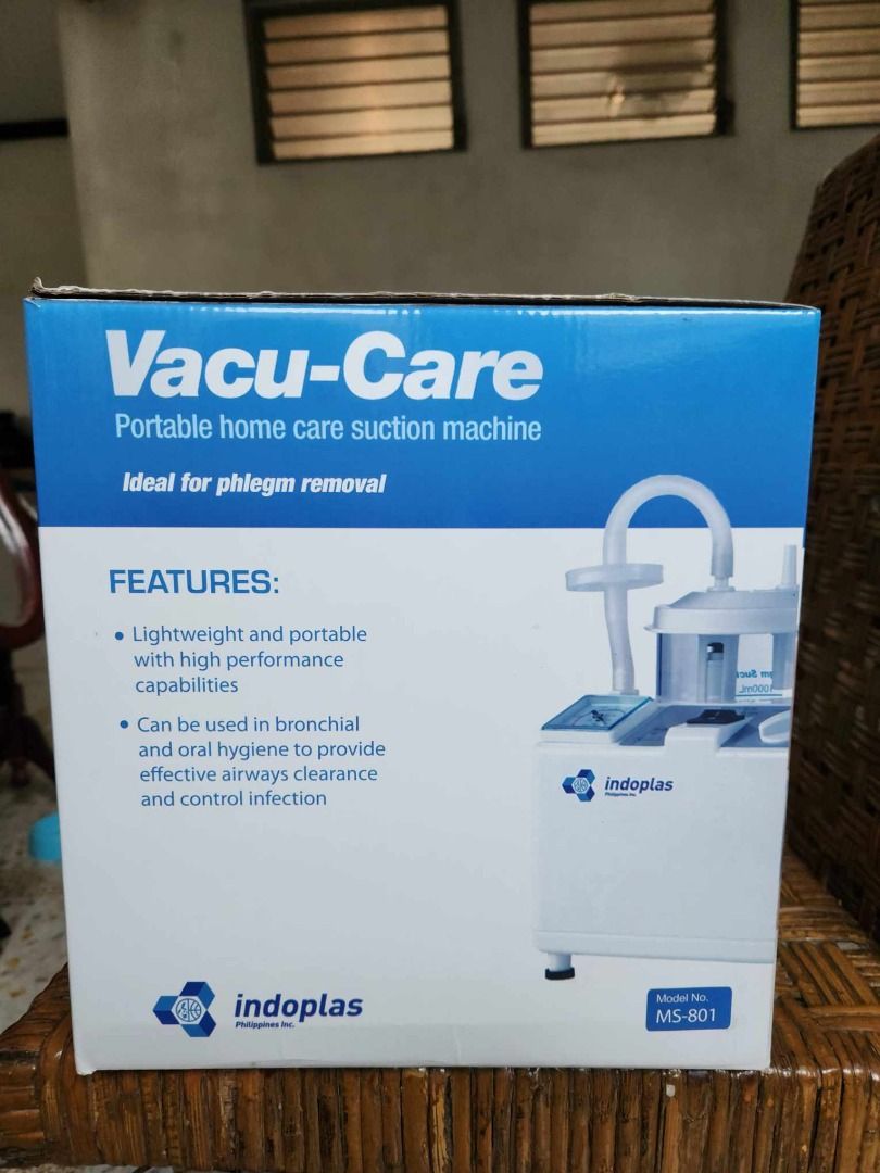 Indoplas Vacu-Care Suction Machine Model MS-801 for sale, Health ...