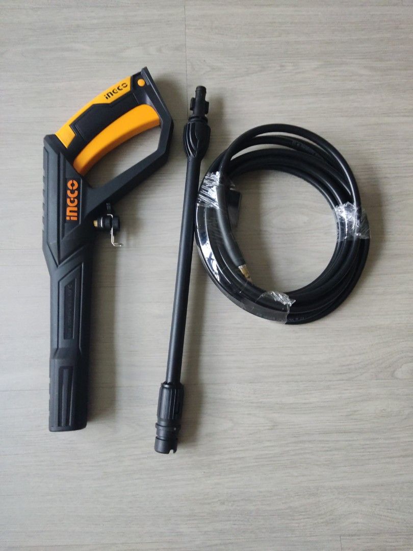 Ingco Pressure washer hose and sprayer, Furniture & Home Living ...