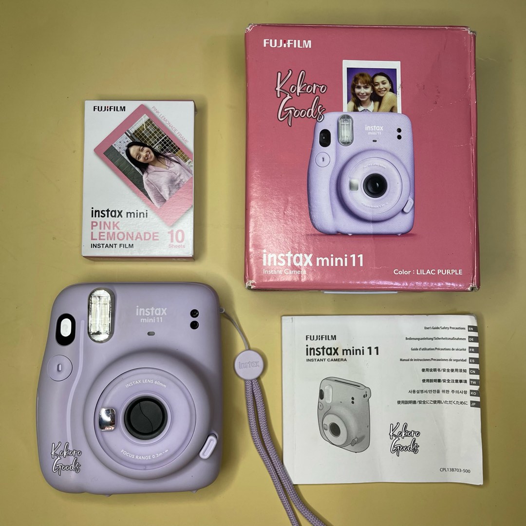 Instax Mini 11 Camera (Lilac Purple), Photography, Cameras on Carousell