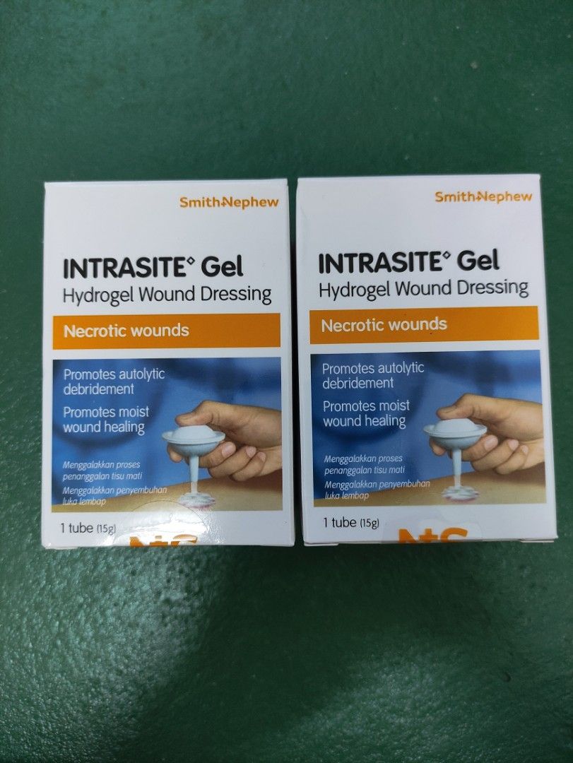 Intrasite Gel (Wound Dressing), Health & Nutrition, Medical Supplies ...