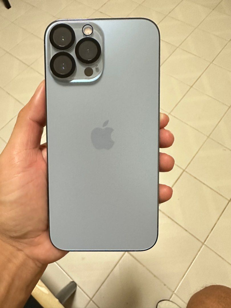 Iphone 13 Pro Max Siera Blue 128GB, Mobile Phones & Gadgets, Mobile ...