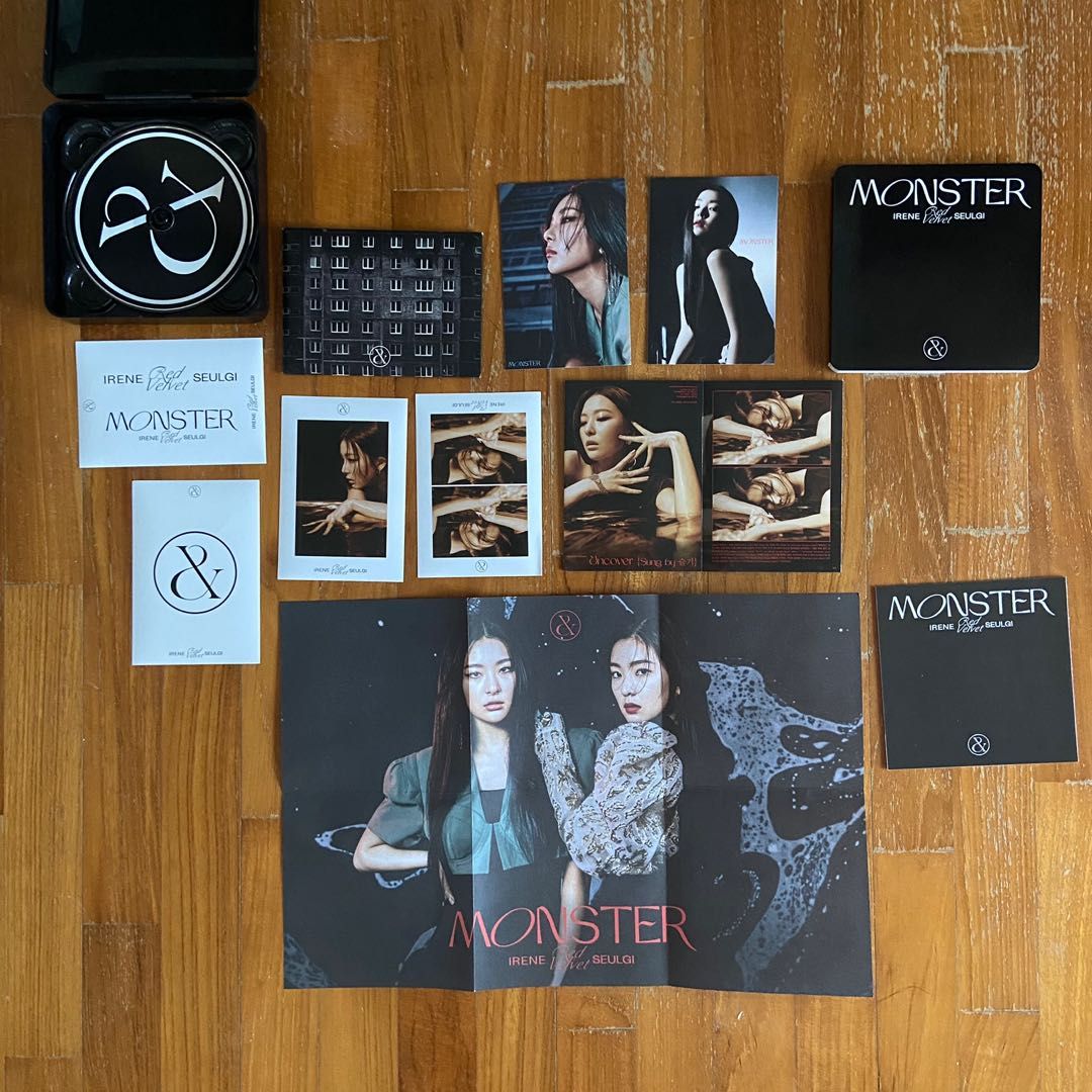 Irene and Seulgi Monster Album, Hobbies & Toys, Music & Media, CDs ...