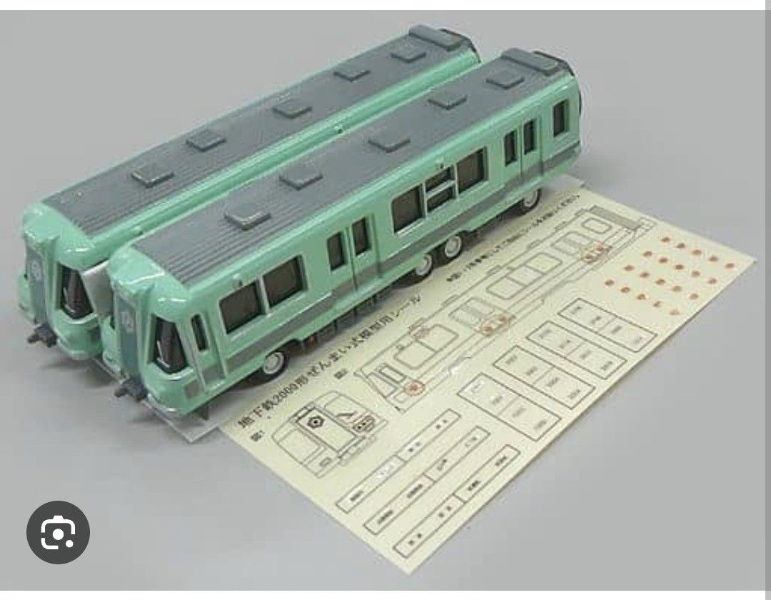 Japan Tokyo 2000model Subway 地下铁2000型2两SET, Hobbies & Toys, Toys ...