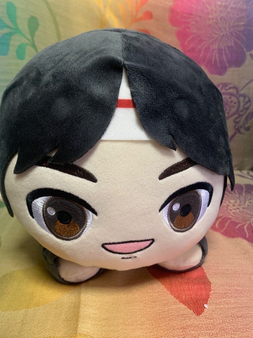 JIN OF BTS 35 cm TINYTAN LYING PLUSHIE, Hobbies & Toys, Memorabilia & Collectibles, Fan ...