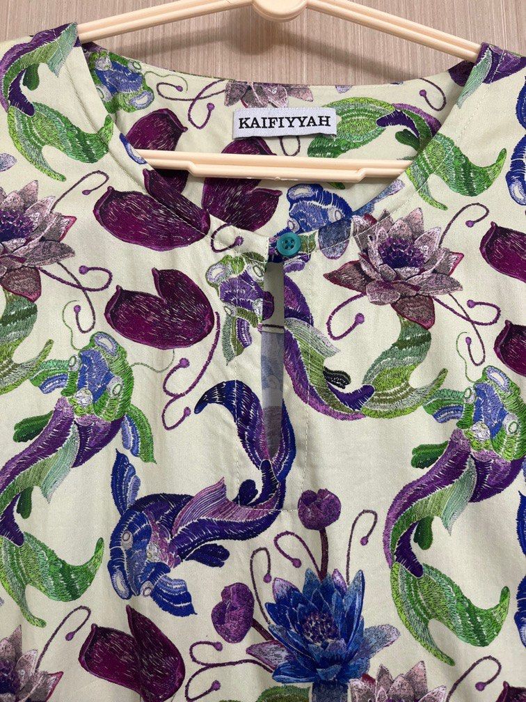 Kaifiyyah Koi Kurung, Women's Fashion, Muslimah Fashion, Baju Kurung ...