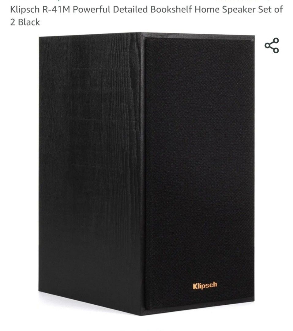 Klipsch Reference R-41M Bookshelf, Audio, Soundbars, Speakers ...