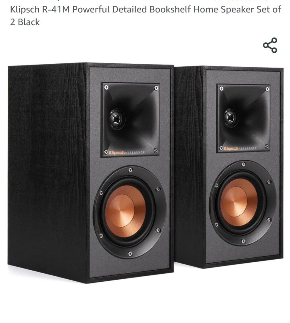 Klipsch Reference R-41M Bookshelf, Audio, Soundbars, Speakers ...