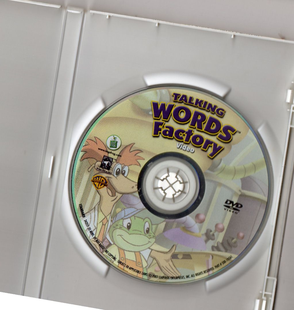 Leap Frog (Talking Words Factory) ***original dvd***, Hobbies & Toys ...