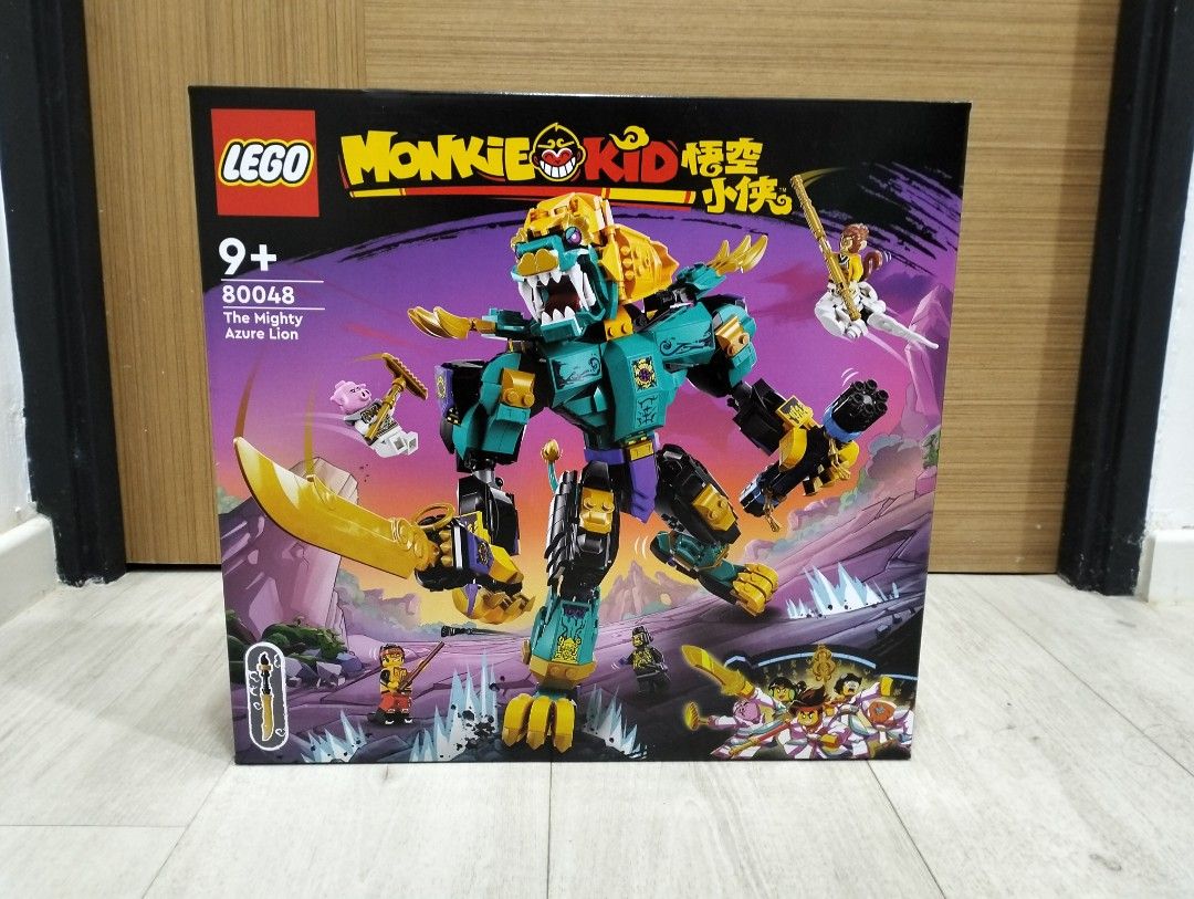 Lego 80048 Monkie Kid The Mighty Azure Lion, Hobbies & Toys, Toys ...