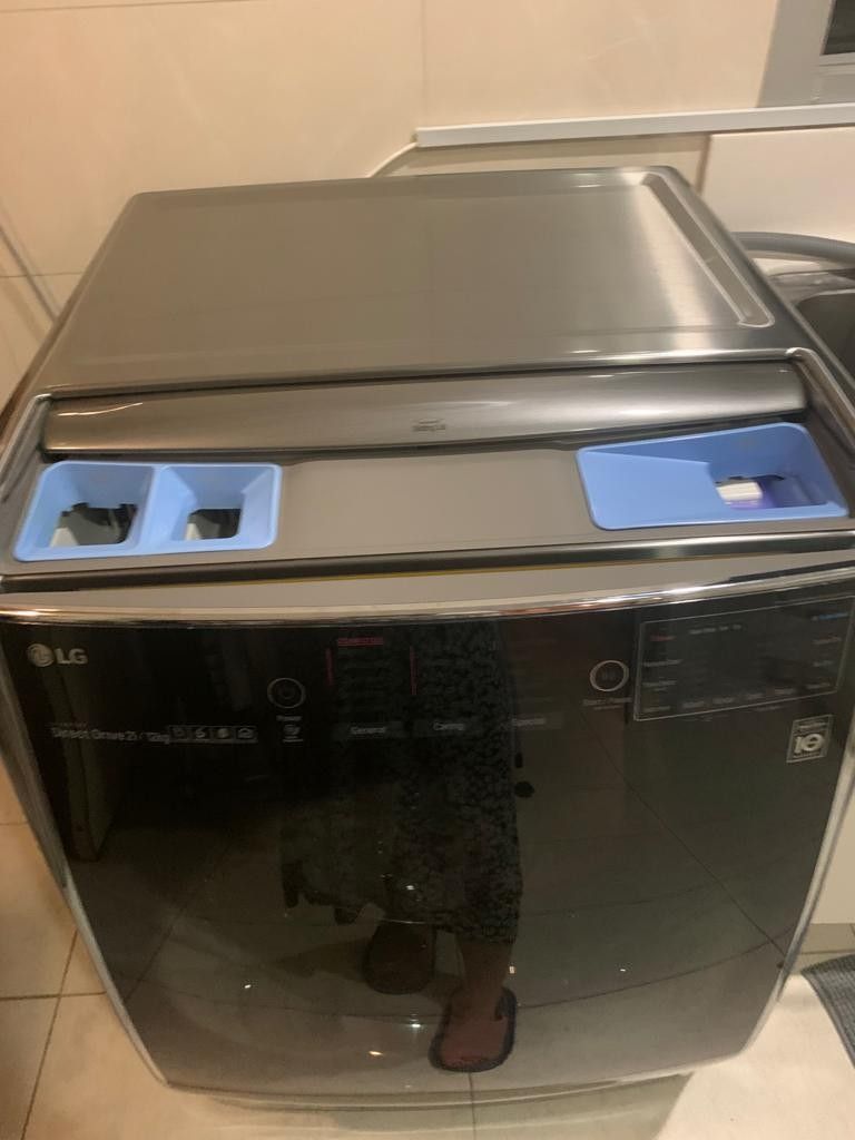 LG 2 in 1 Washing Machine and Dryer, TV & Home Appliances, Washing ...