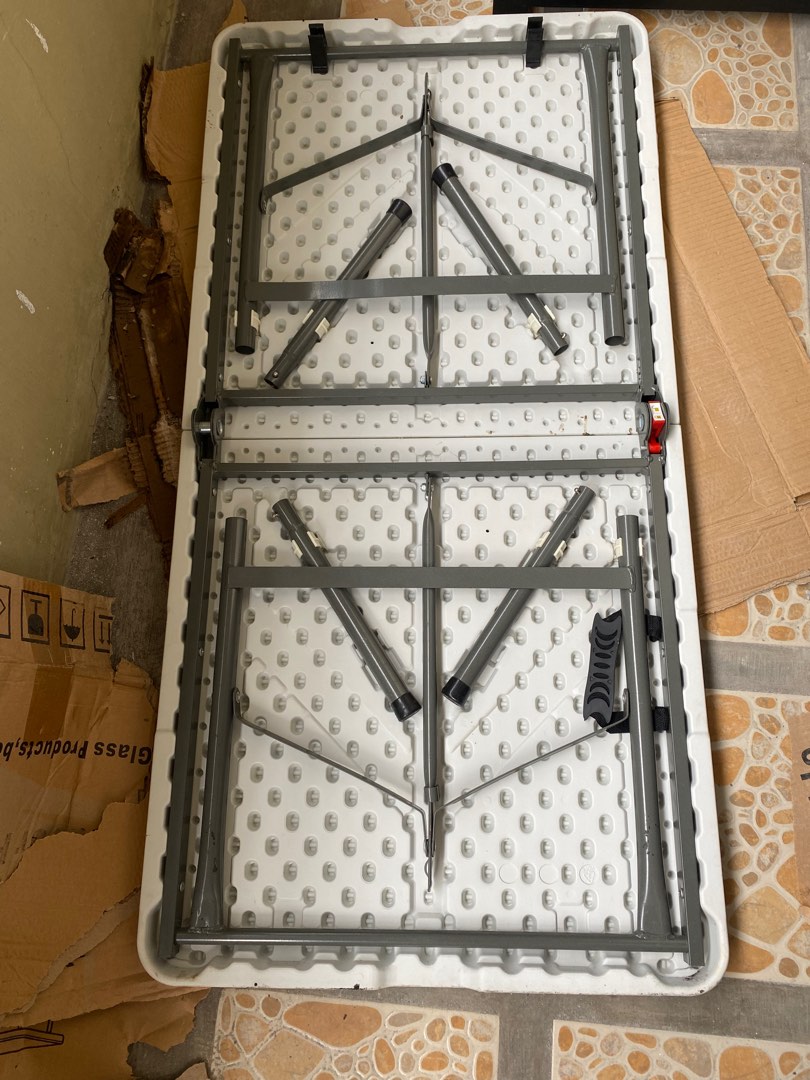 Lifetime table 4ft 100 inches, Furniture & Home Living, Kitchenware ...