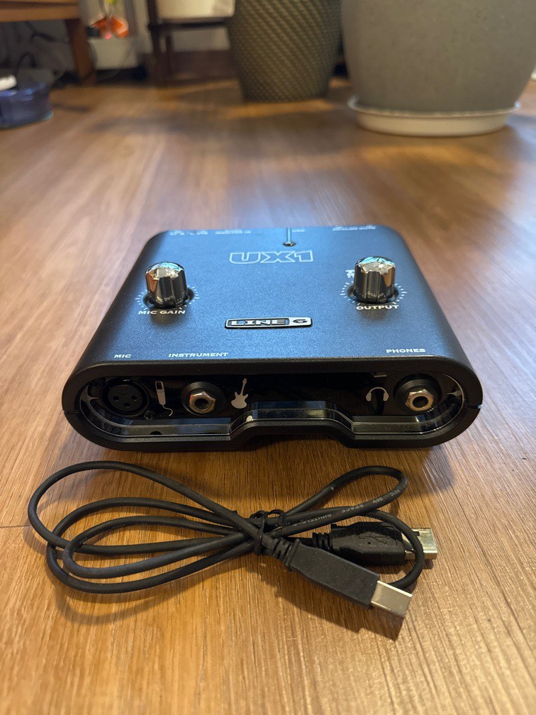 Line 6 UX 1 interface, Hobbies & Toys, Music & Media, Music Accessories ...