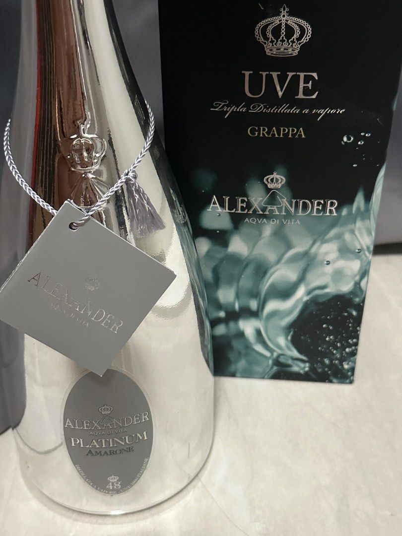 Liquor - Alexander Grappa . Platinum, Food & Drinks, Alcoholic ...