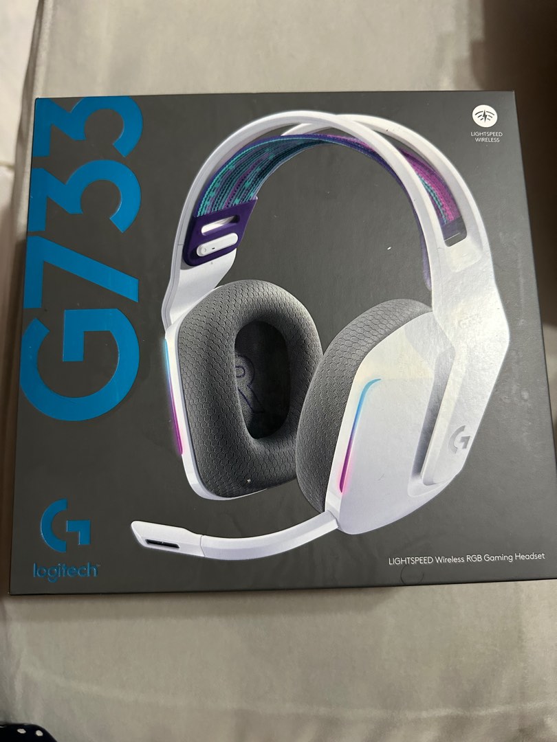 Logitech lightspeed wireless rgb gaming G733 無線電競 耳機 耳筒 headset 電競 遊戲 ...