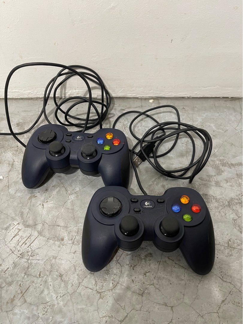 Logitech wired controller, Video Gaming, Gaming Accessories ...