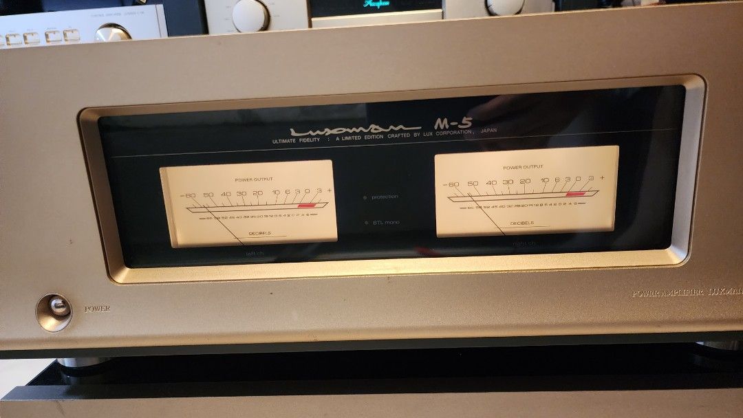 Luxman M5 Power Amp, 音響器材, 其他音響配件及設備 - Carousell