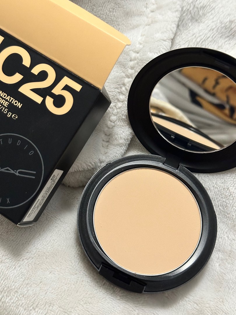 MAC NC25 Powder foundation, Beauty & Personal Care, Face, Makeup on ...