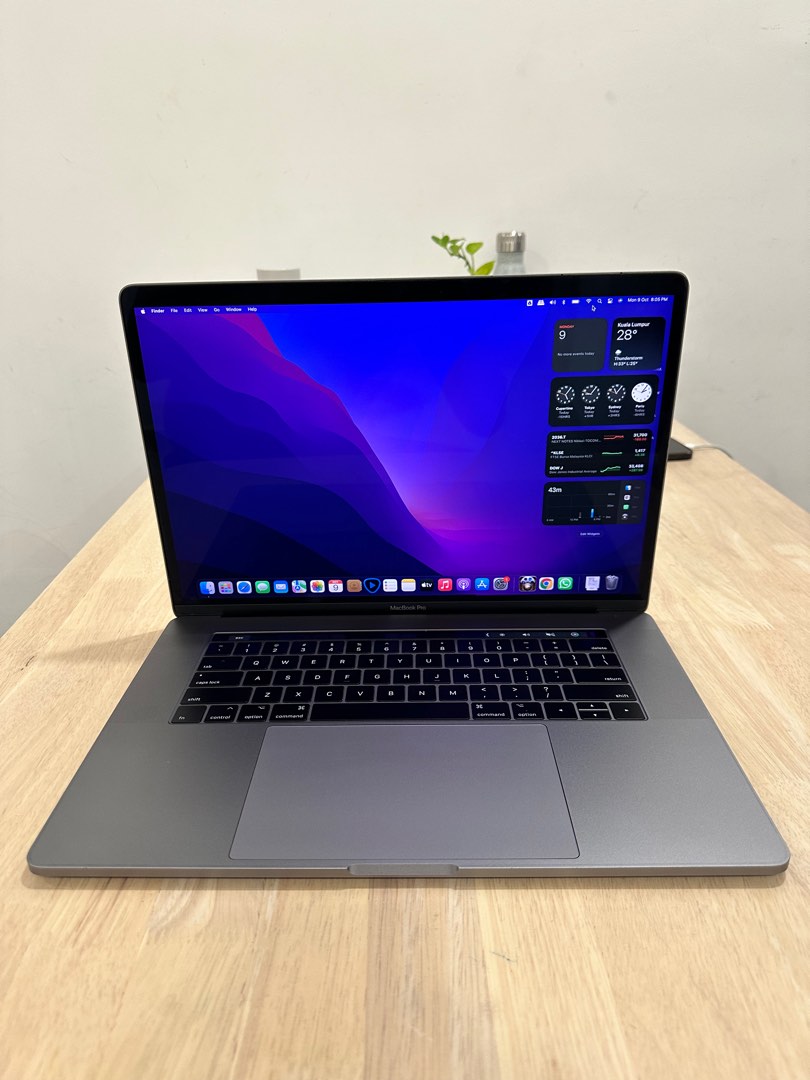 Macbook Pro 2017 (15.4inch)(i7 512gb), Computers & Tech, Laptops ...