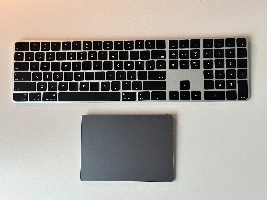 Magic Keyboard With Touch Id And Numeric Keypad And Magic Trackpad Computers And Tech Parts