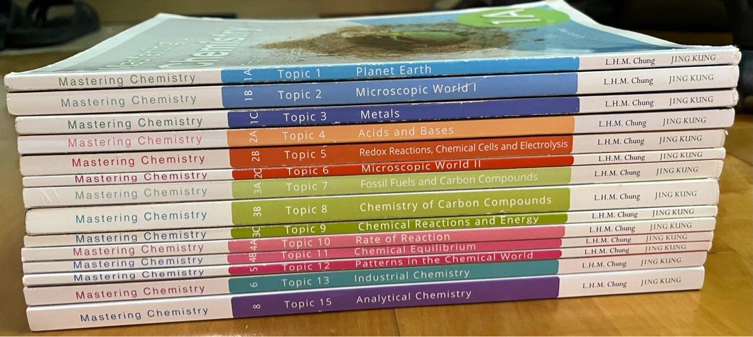 Mastering Chemistry all book from F4 to F6 with HIKDSE CHEMISTRY Quick ...