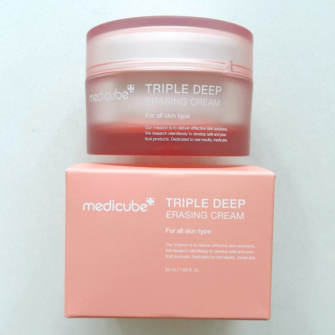 Medicube Triple Deep Erasing Cream 50ml, Beauty & Personal Care, Face ...