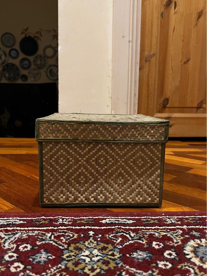Mengkuang Box, Furniture & Home Living, Home Decor, Other Home Decor on ...