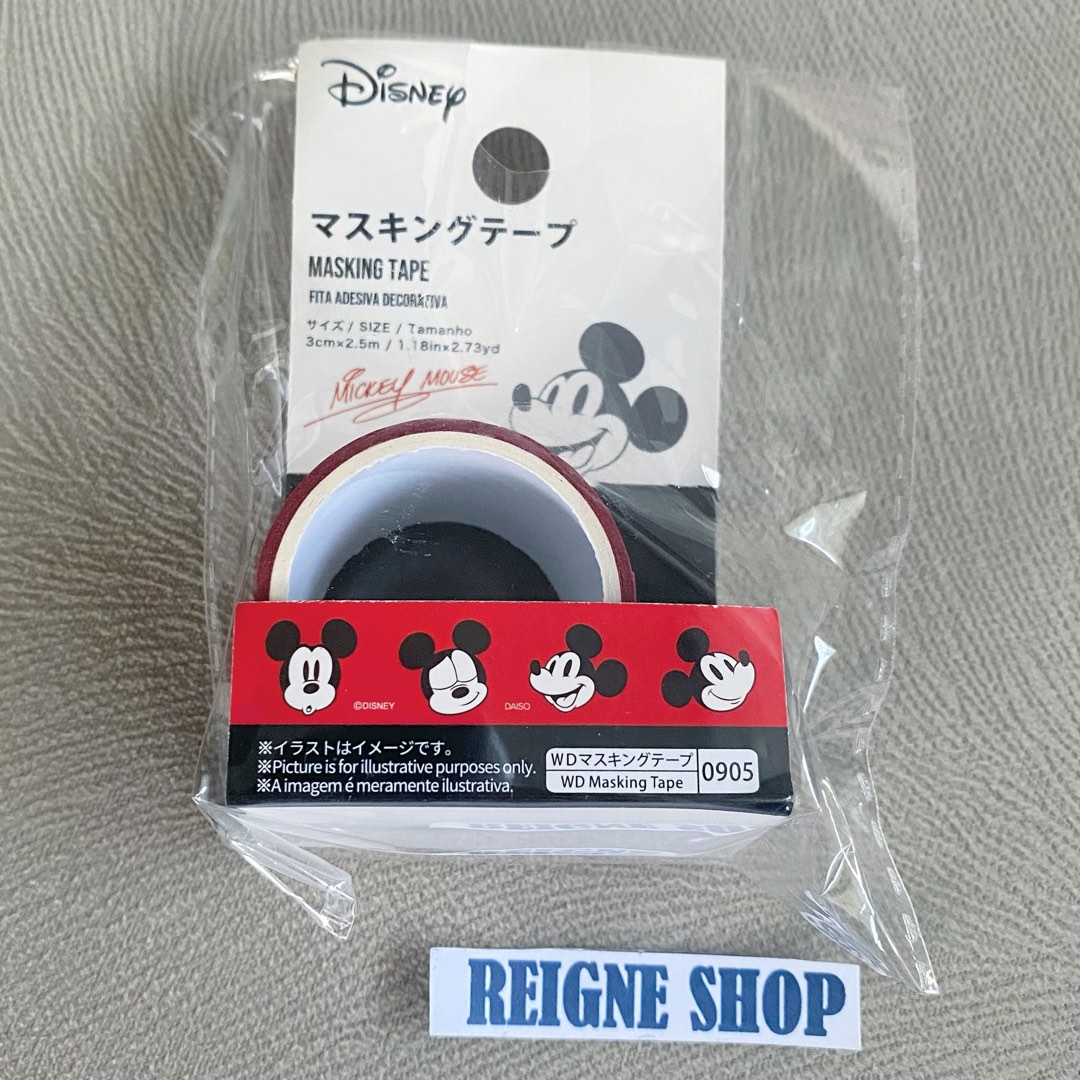 MICKEY MOUSE MASKING TAPE, Hobbies & Toys, Stationary & Craft ...