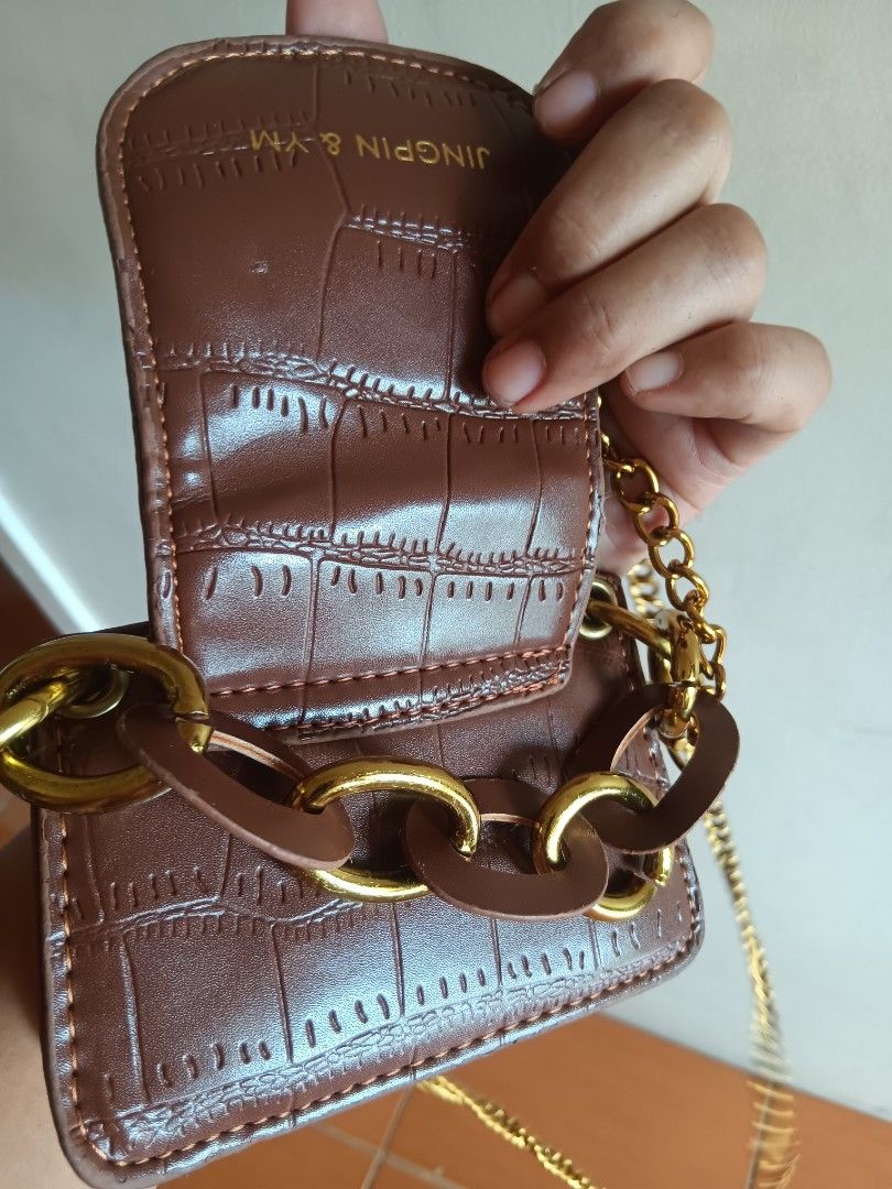 Micro sling with 2 types chains, Women's Fashion, Bags & Wallets ...